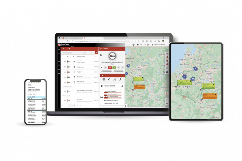 Read data from your digital tachograph remotely using GeoTracer